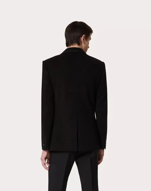 Valentino Garavani Double-breasted Long-sleeved Blazer