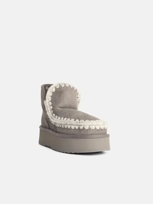 Mou 50mm Platform Braided Boots