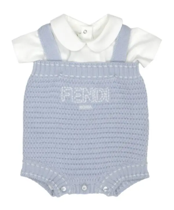 Fendi Selleria Knit Romper
