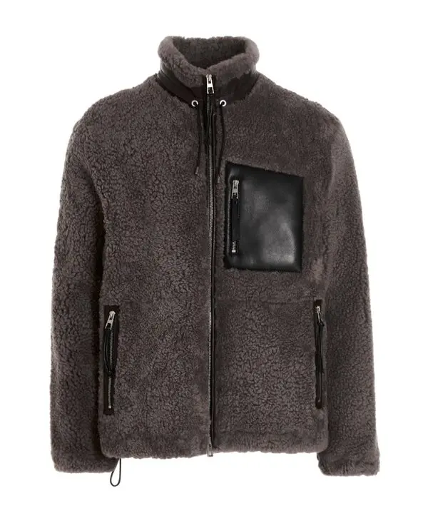 Loewe Shearling Jacket - Brown