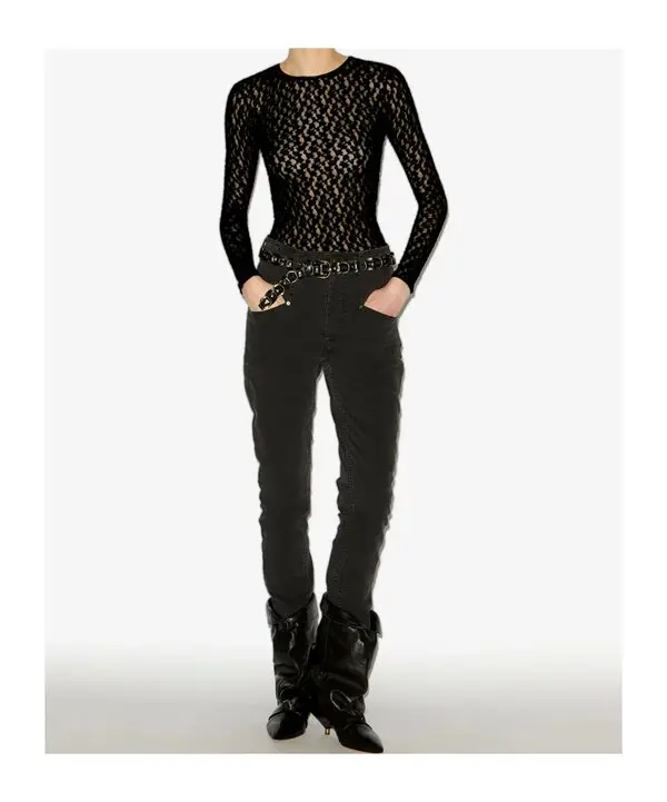 Isabel Marant Étoile Gaelle Lace Top