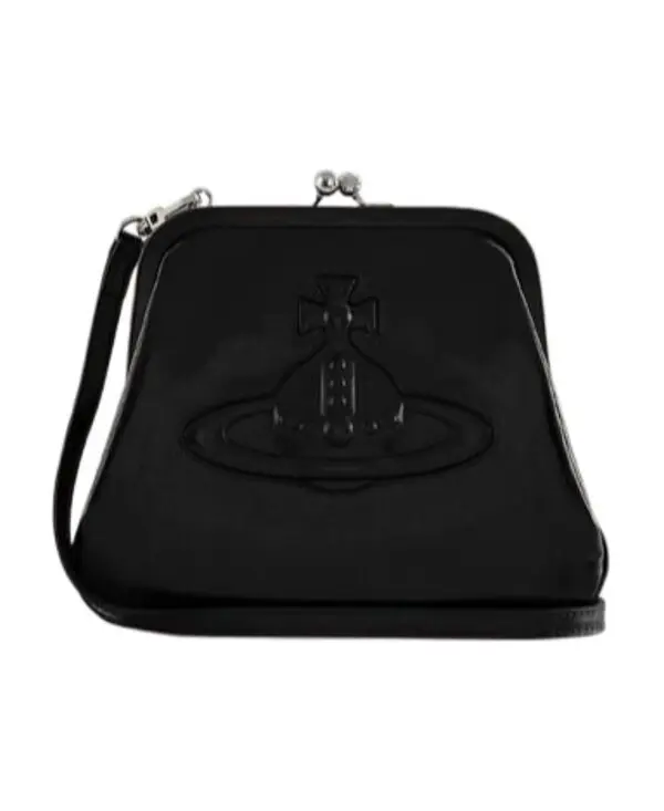 VIVIENNE WESTWOOD Orb Clasp Clutch Bag