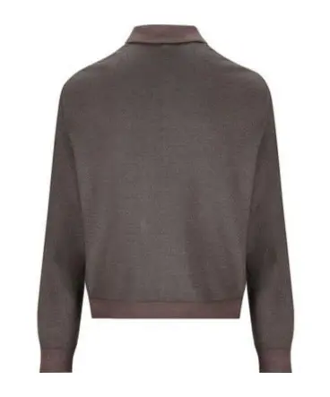 Loro Piana Long-sleeved Buttoned Polo Shirt