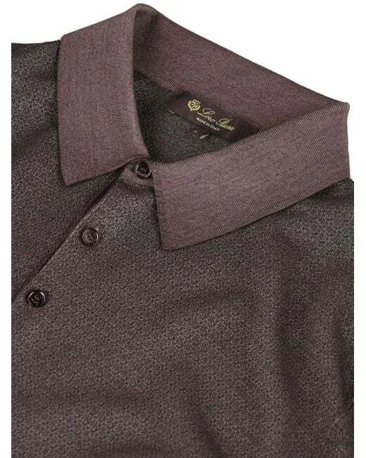 Loro Piana Long-sleeved Buttoned Polo Shirt
