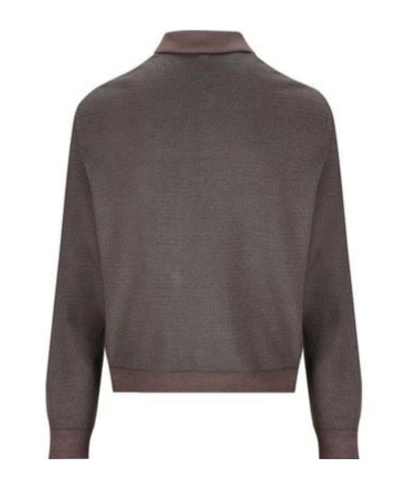 Loro Piana Long-sleeved Buttoned Polo Shirt - No