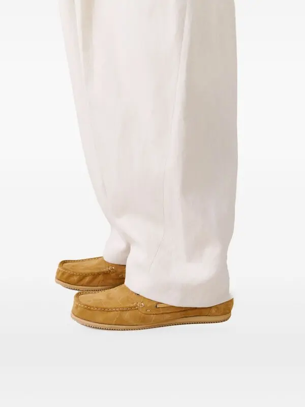 Jacquemus Batto Boat Shoes - Camel
