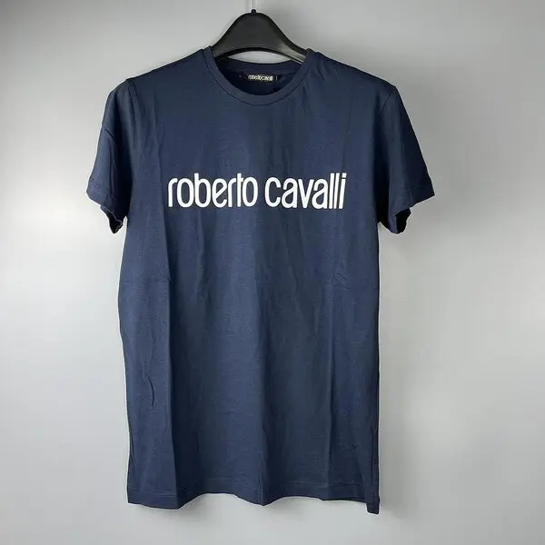 Roberto Cavalli Round-necked Logo T-shirt