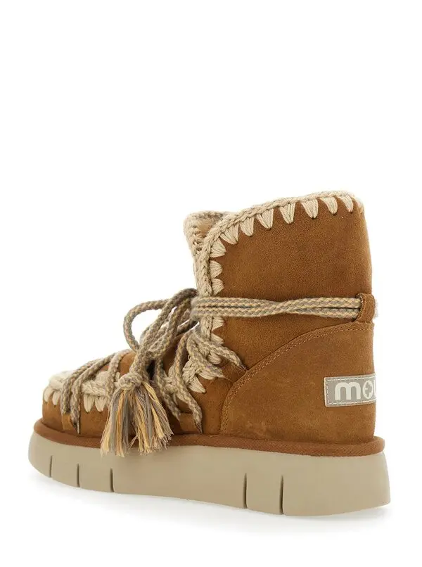 Mou Bounce Lace-up Platform Boots