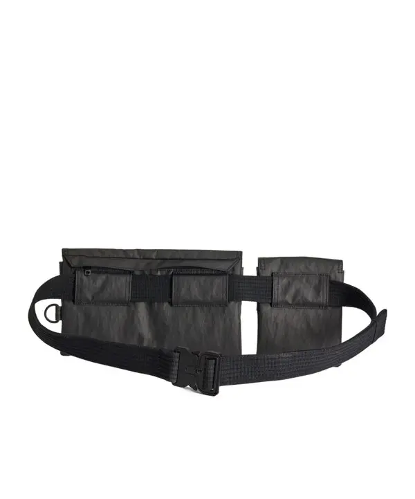 Y3 Sling Bag With Magnetic Flap Cargo Pocket - Black