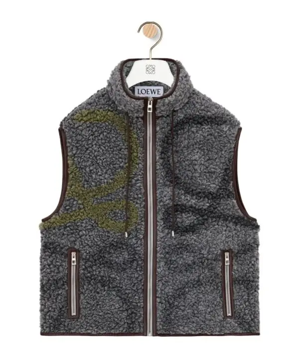 Loewe Anagram Motif Vest - Multi-color
