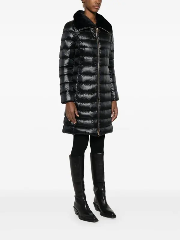 Herno High-neck Down Coat - Black