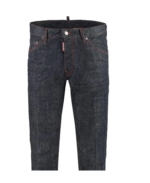 Dsquared2 Cool Guy Jeans With Rear Logo Print - Black