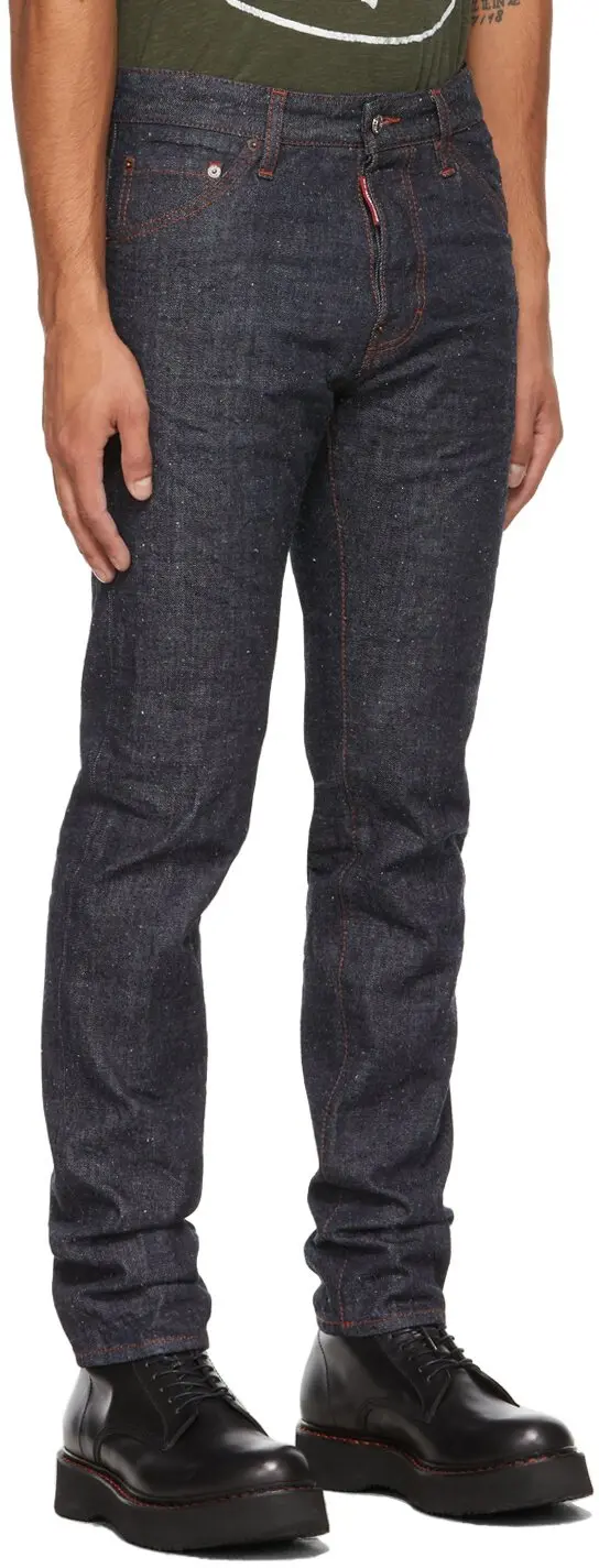 Dsquared2 Cool Guy Jeans With Rear Logo Print - Black