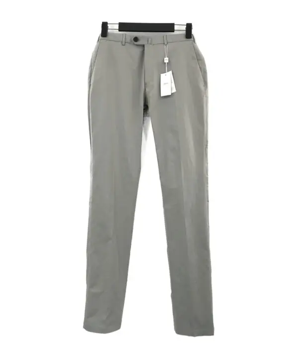 Emporio Armani Belt Loop Casual Pants - Gray