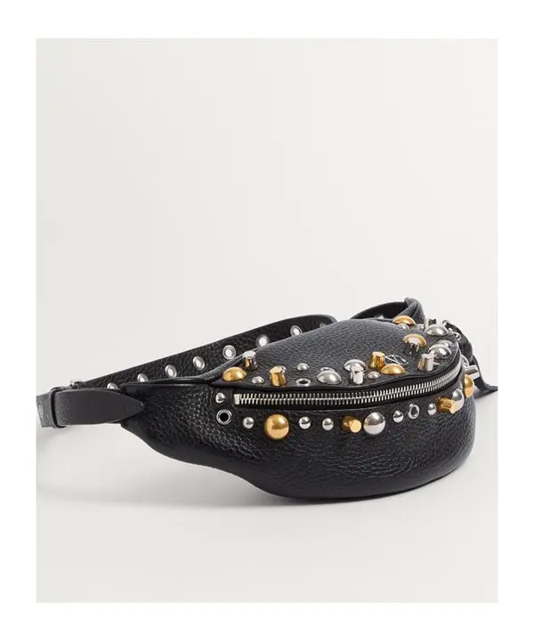 Valentino Garavani Embellished Belt Bag - Black
