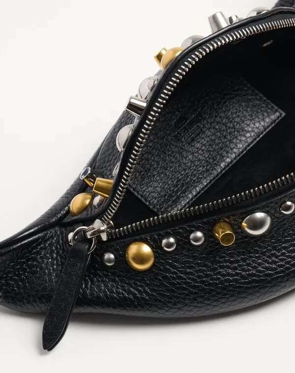 Valentino Garavani Embellished Belt Bag - Black