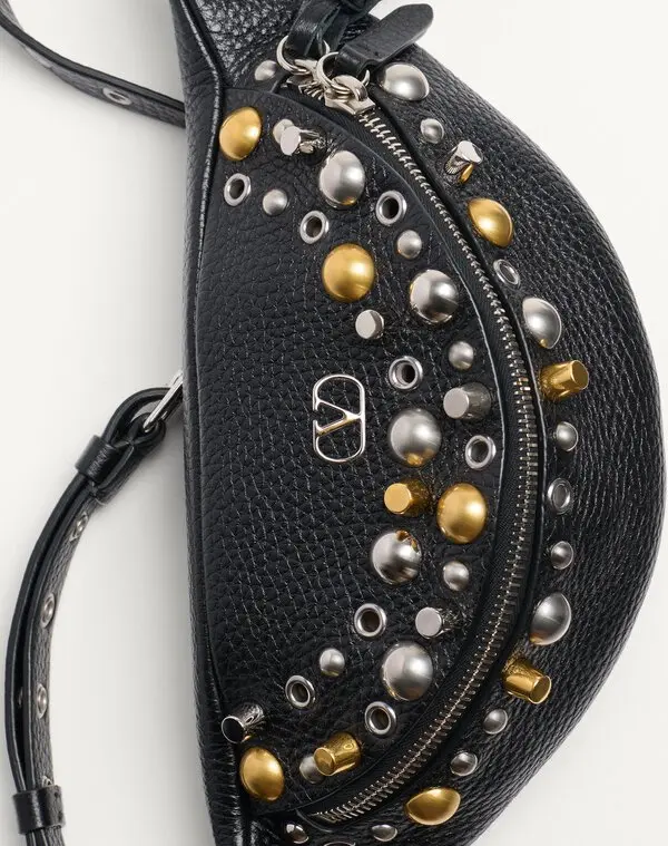 Valentino Garavani Embellished Belt Bag - Black