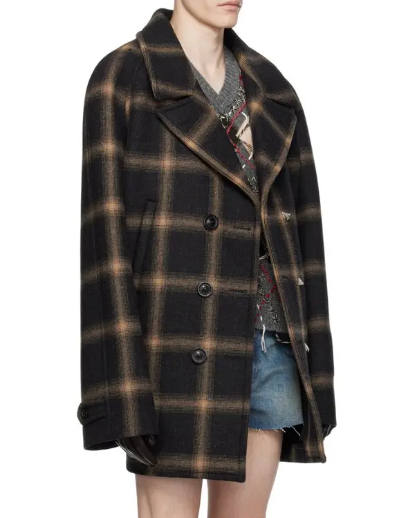 MAISON MARGIELA Double-breasted Peacoat