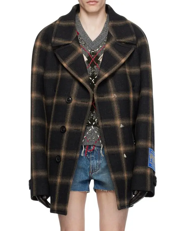 MAISON MARGIELA Double-breasted Peacoat