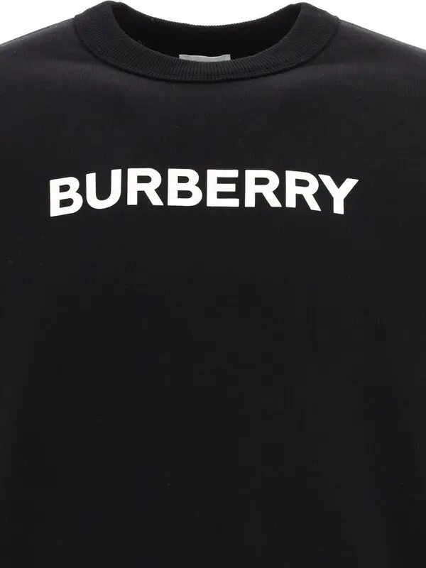 Burberry Logo Printed Crewneck Sweatshirt