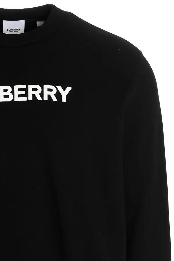 Burberry Logo Printed Crewneck Sweatshirt