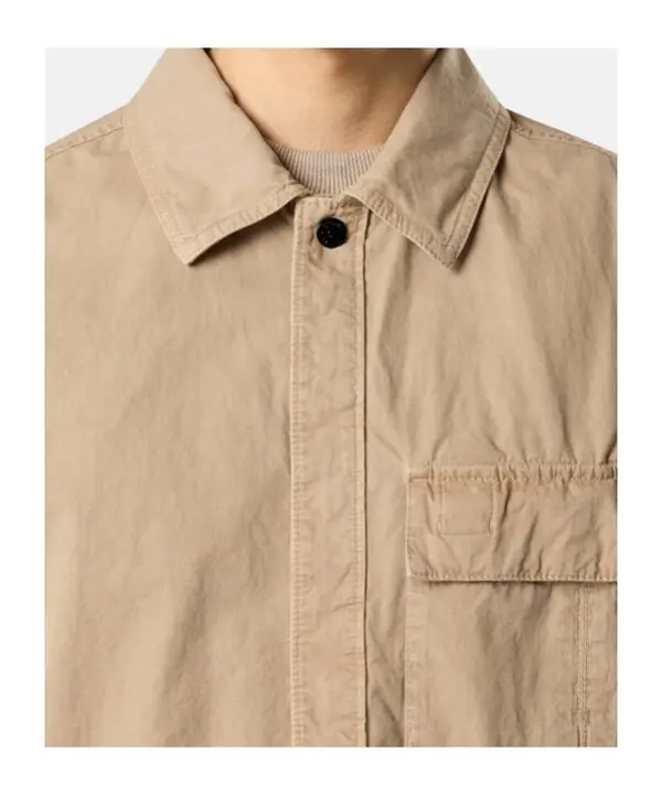 Stone Island Short Sleeve Logo Patch Shirt
