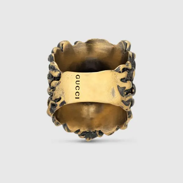 Gucci Lion Head Ring