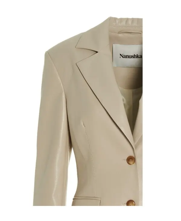 Nanushka Single-breasted Tailored Blazer