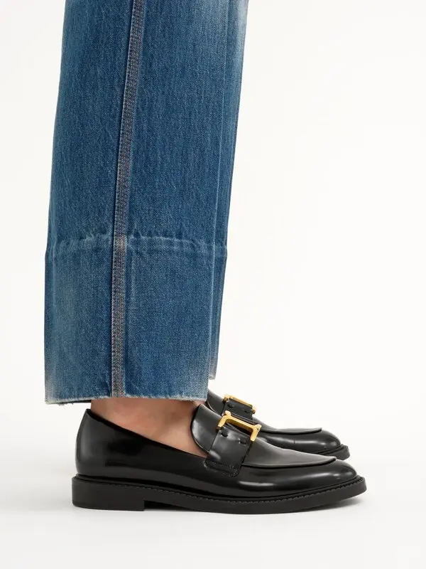Chloé Marcie Slip-on Loafers - Black