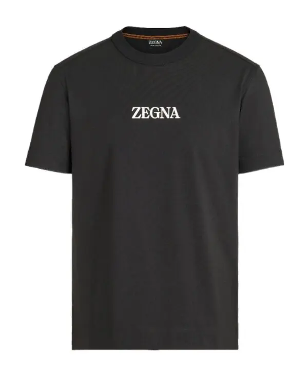 Zegna Logo-printed Crewneck T-shirt