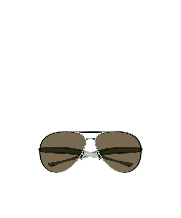 Bottega Veneta Aviator Sunglasses - Brown