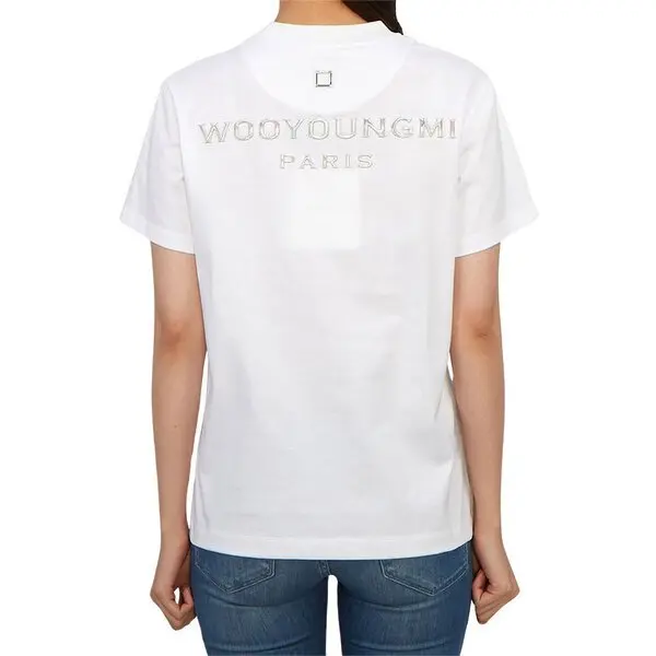 WOOYOUNGMI Crewneck Logo T-shirt