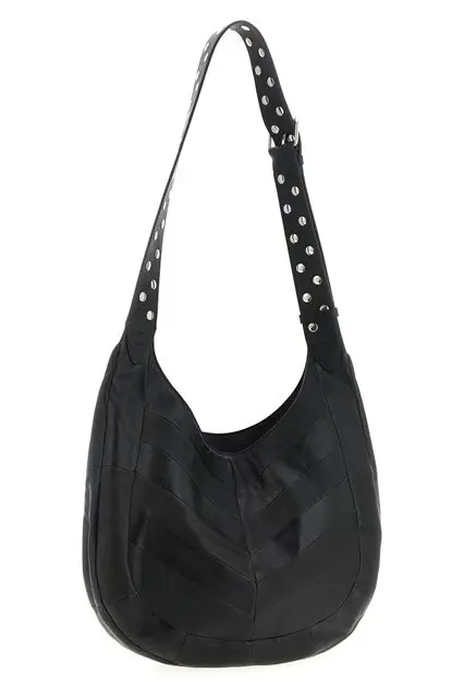 Valentino Garavani Vlogo Signature Stud Detailed Shoulder Bag