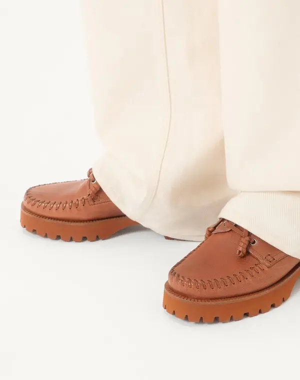 Valentino Garavani Lug Sole Loafers With Vlogo Detail