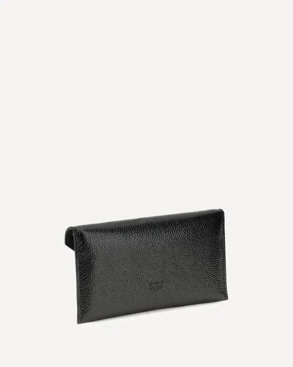 Pinko Love Birds Logo Detailed Clutch