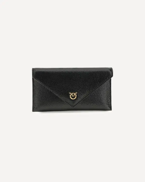 Pinko Love Birds Logo Detailed Clutch