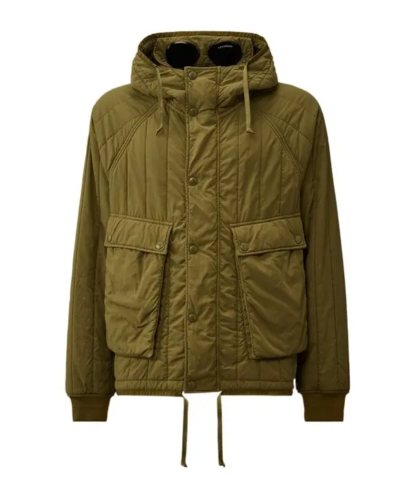 C.P. COMPANY Hooded Quilted Jacket