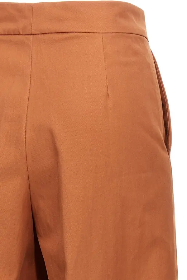 Dries Van Noten Pamplona Cotton Pants - Brown
