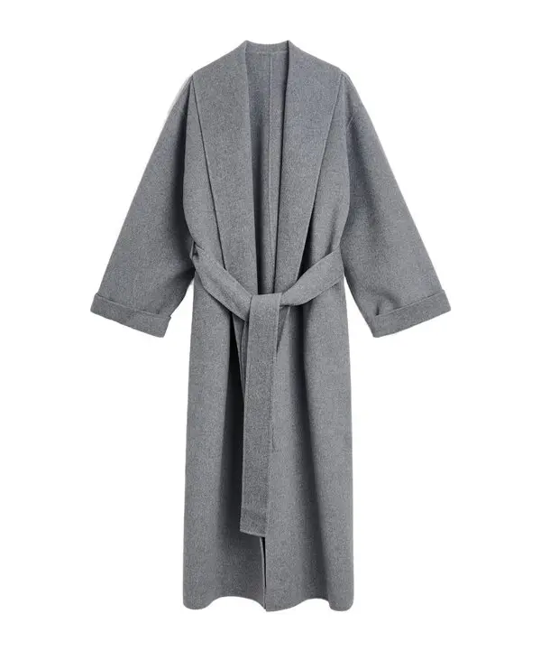 BY MALENE BIRGER Trullem Coat - Grey Melange