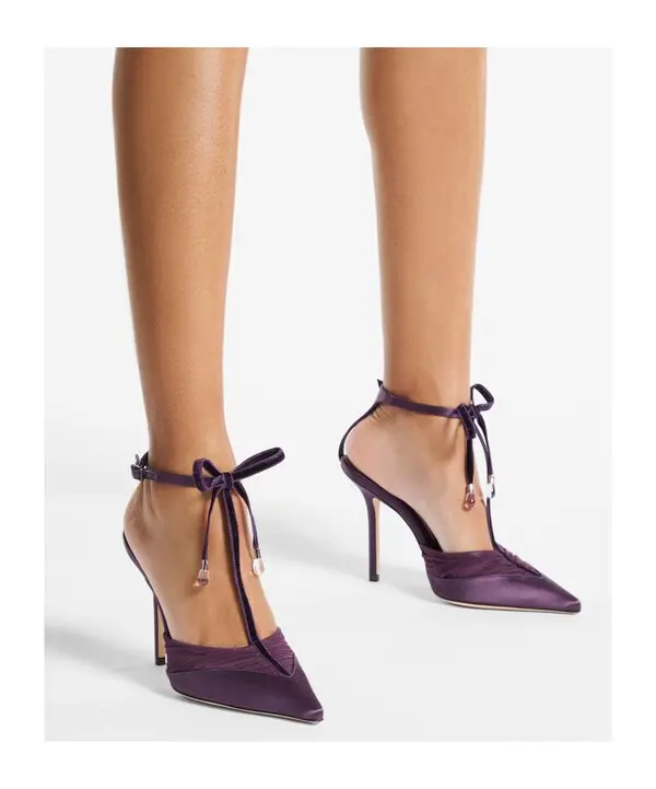 JIMMY CHOO Afia 100 Mesh Pumps - Black