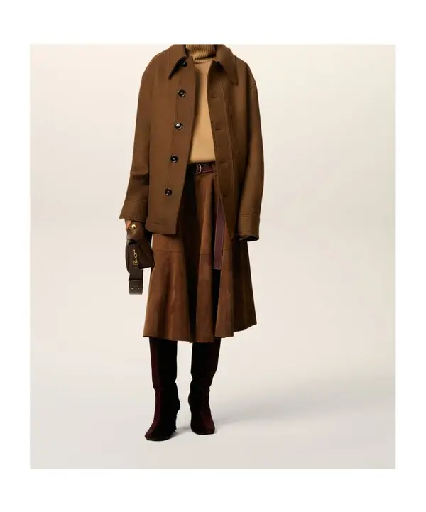 AMI Paris Buttoned Jacket - Hazelnut Color
