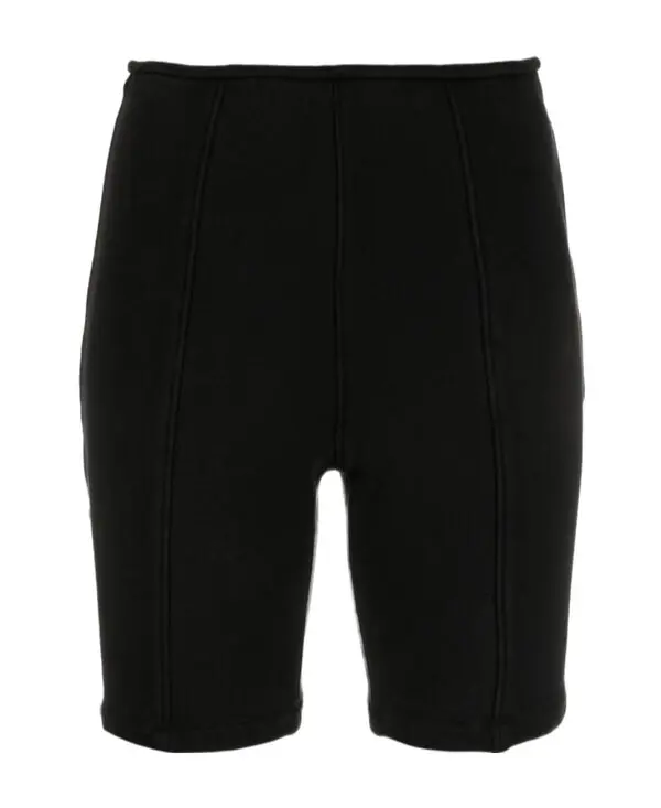 Alexander Wang High-waisted Cycling Shorts - Black