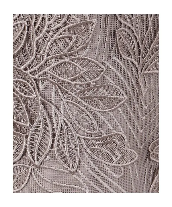 Alberta Ferretti Foliage Macram Lace Midi Dress