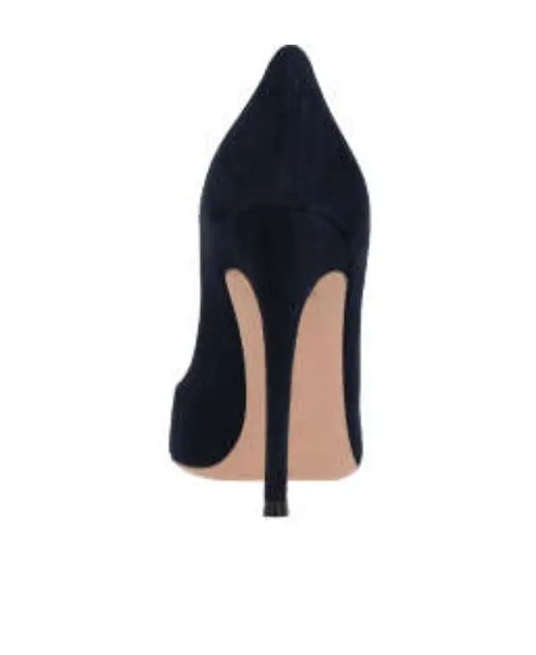 GIANVITO ROSSI Pointed Suede High Heel Pumps