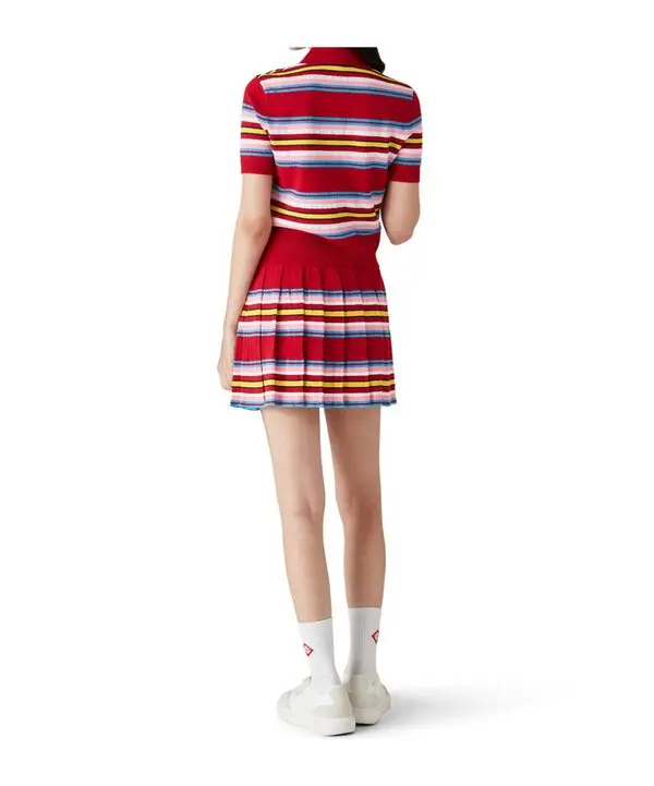 Casablanca Striped Polo Shirt