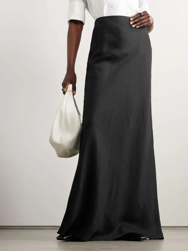 Theory High Waist Maxi Skirt