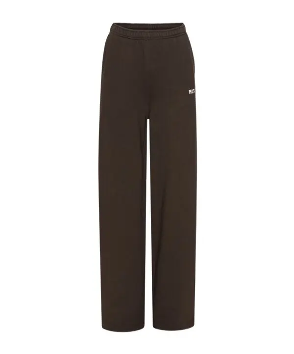ROTATE BY BIRGER CHRISTENSEN Logo Appliqué Wide-leg Sweatpants