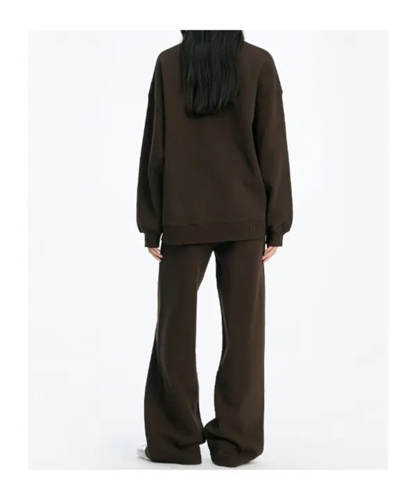 ROTATE BY BIRGER CHRISTENSEN Logo Appliqué Wide-leg Sweatpants