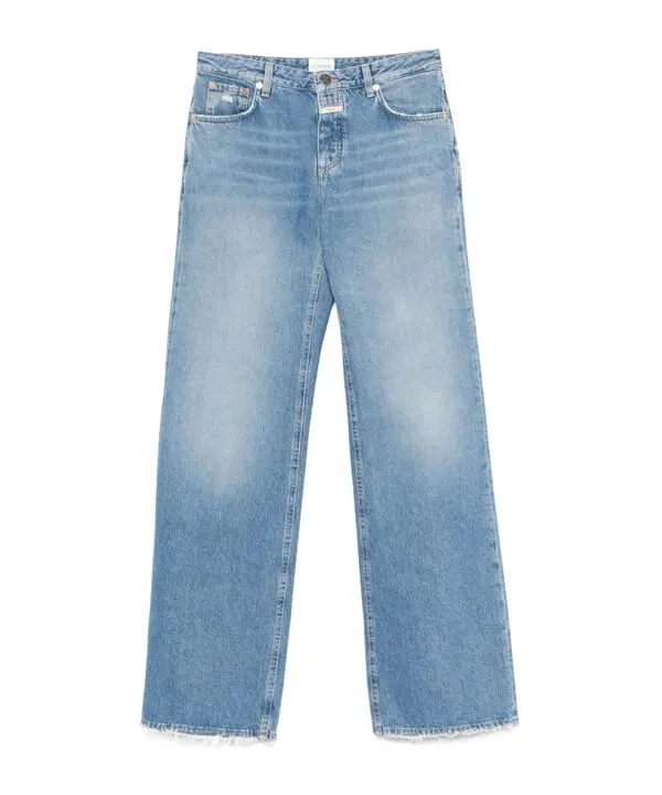 Closed Logo-patch Jeans - Blue