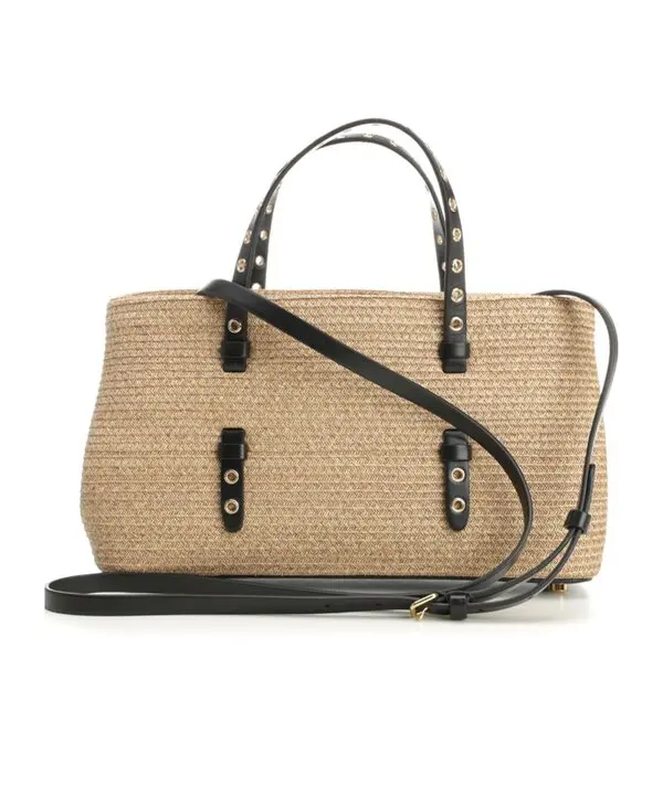 Alaïa Mina 25 Top Handle Tote Bag - Nude